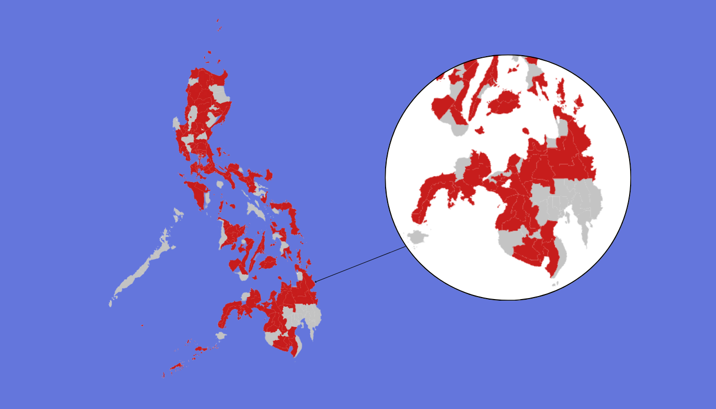 MAP: 43 out of 60 Mindanao lawmakers back impeach bid vs Sara Duterte ...