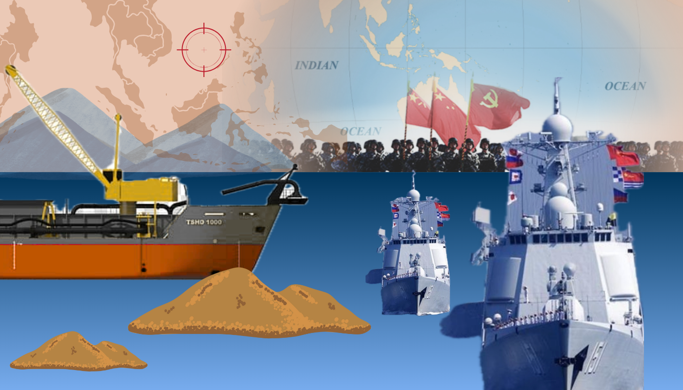 Chinese vessels are in coastal areas near disputed waters. Are they ...